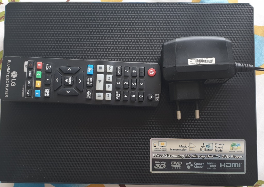 LG DVD player, TV & Home Appliances, TV & Entertainment, Blu-Ray ...