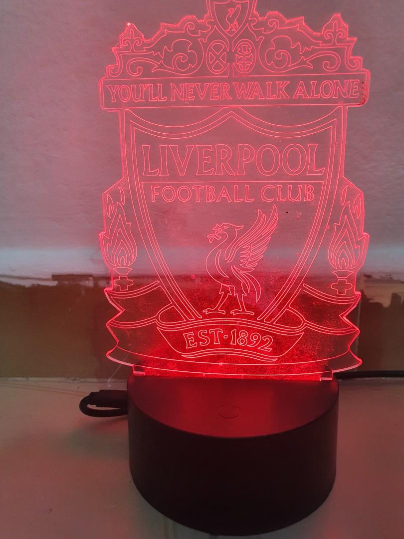 Liverpool FC lights, Furniture & Home Living, Lighting & Fans, Lighting ...