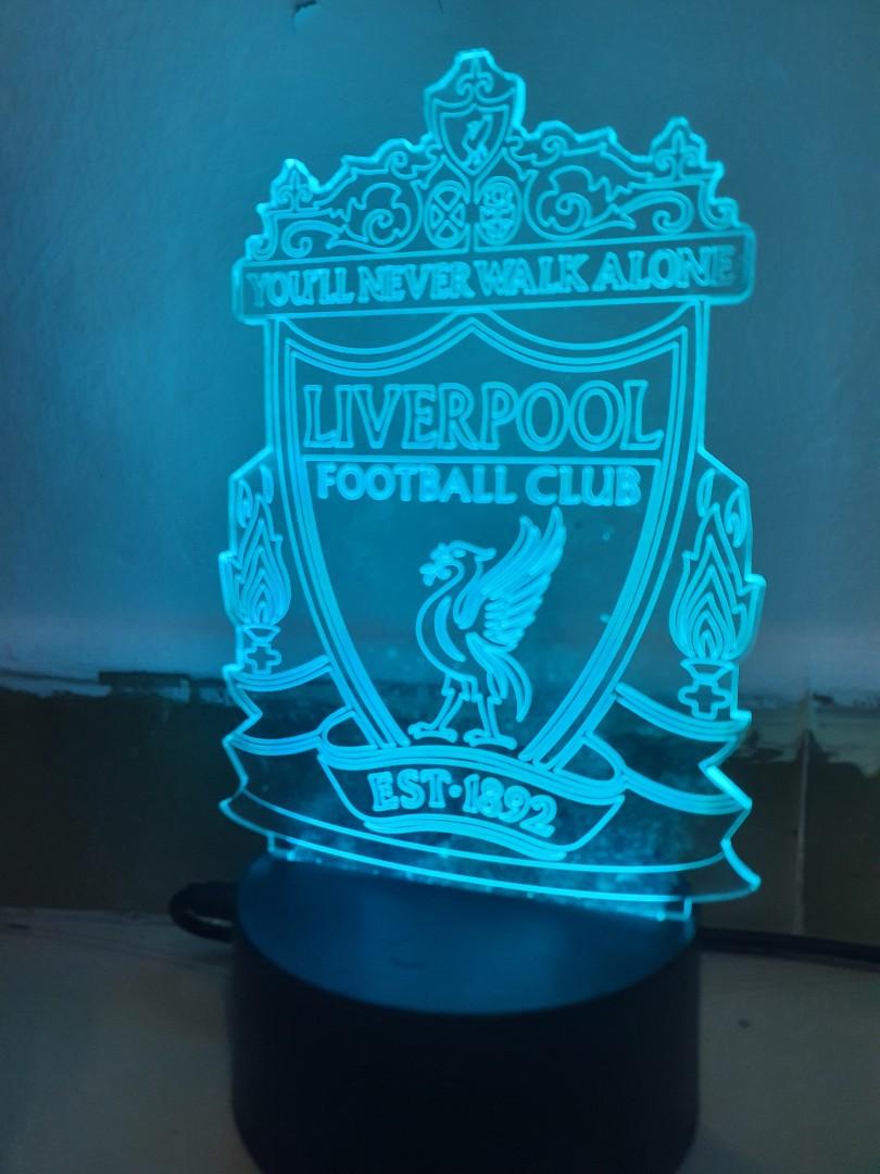 Liverpool FC lights, Furniture & Home Living, Lighting & Fans, Lighting ...