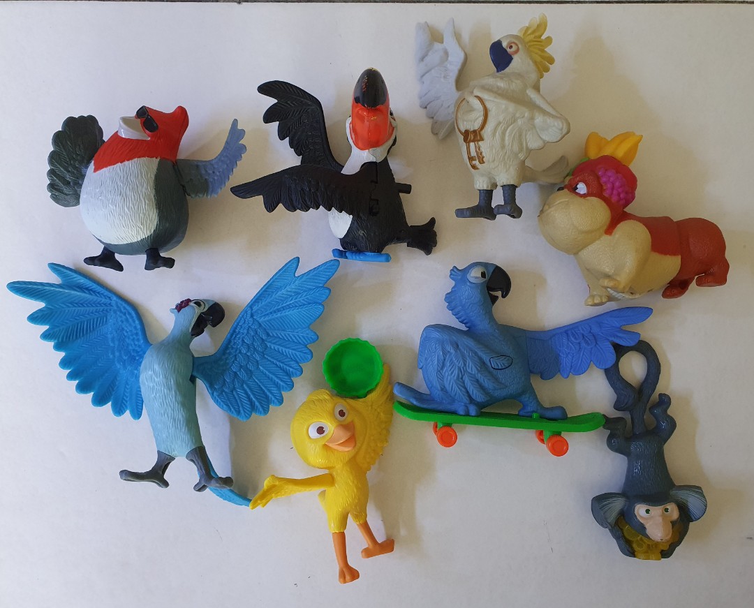 MacDonald's Rio Happy Meal toys, Hobbies & Toys, Toys & Games on Carousell