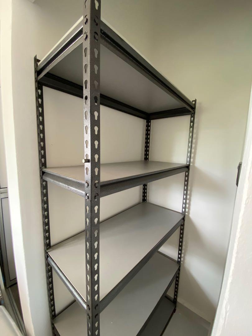 Metal bolt rack - 5 tiers, Furniture & Home Living, Furniture, Shelves ...