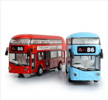 Metal Toy Bus (S000485), Hobbies & Toys, Toys & Games on Carousell