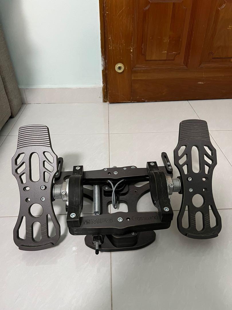 MFG Crosswind V2 Flight Rudder Pedals, Video Gaming, Gaming Accessories ...