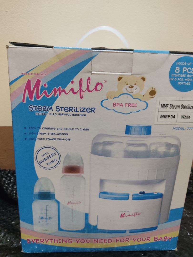 Mimiflo Steam Sterilizer, Babies & Kids, Baby Nursery & Kids Furniture ...