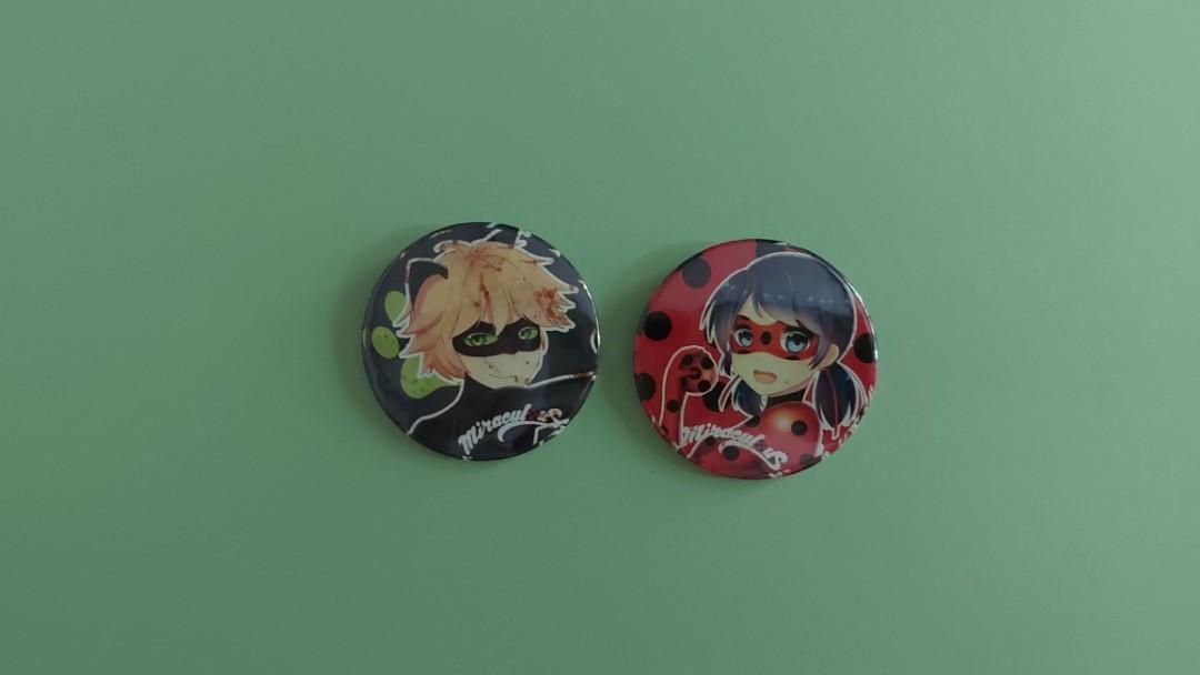 Miraculous Ladybubug Pins, Hobbies & Toys, Memorabilia & Collectibles ...