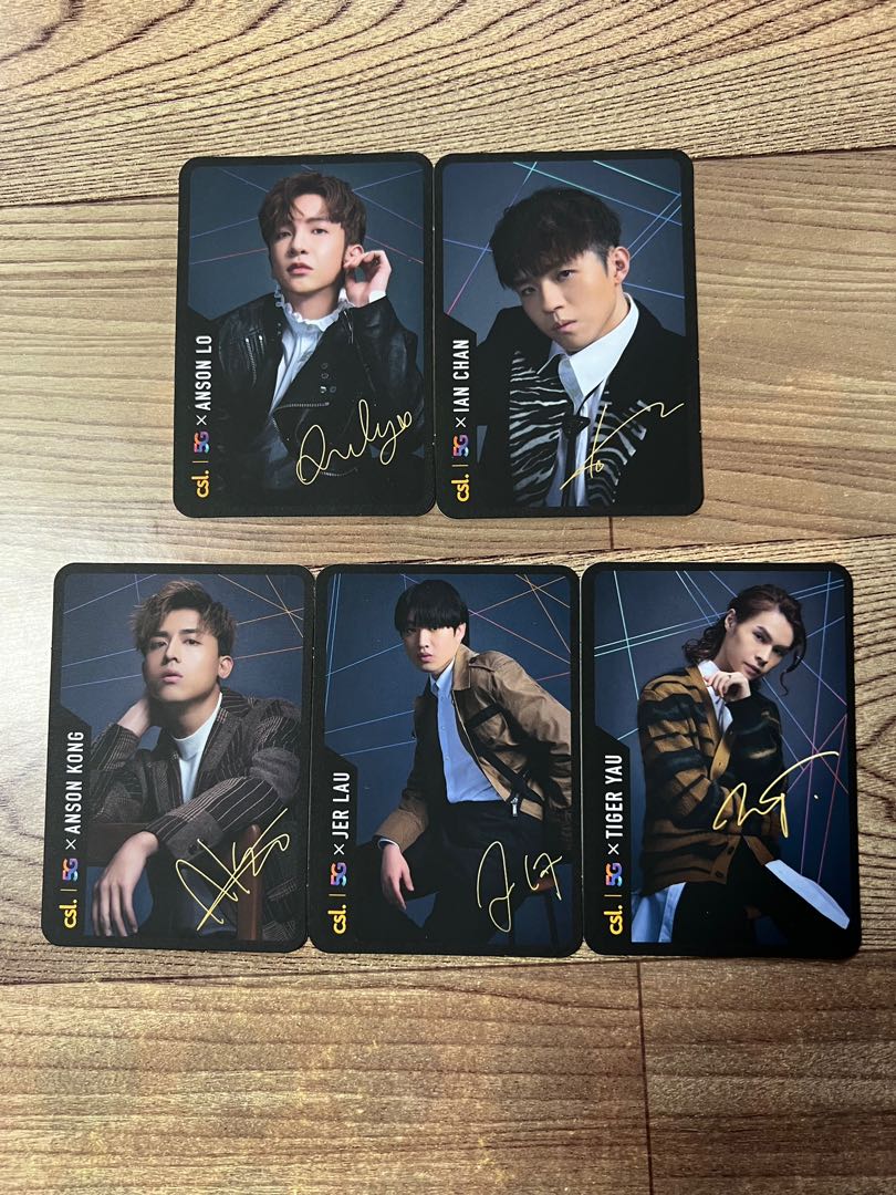【包平郵】Mirror 麥當勞M記炸雞卡 籃神卡CSL卡 姜濤 Keung To 盧瀚霆 Anson Lo Ian Anson Kong AK Jer Tiger Jeremy, 興趣及遊戲 ...