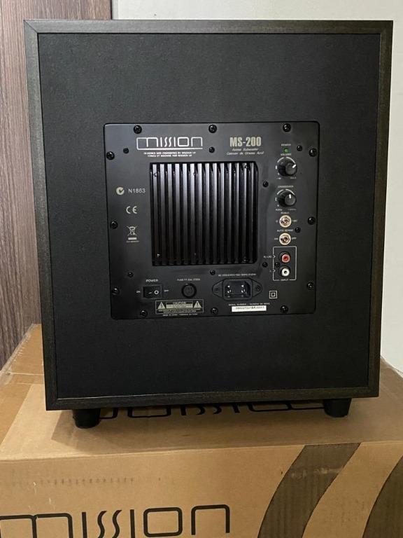 Mission MS200 Subwoofer, Audio, Other Audio Equipment on Carousell