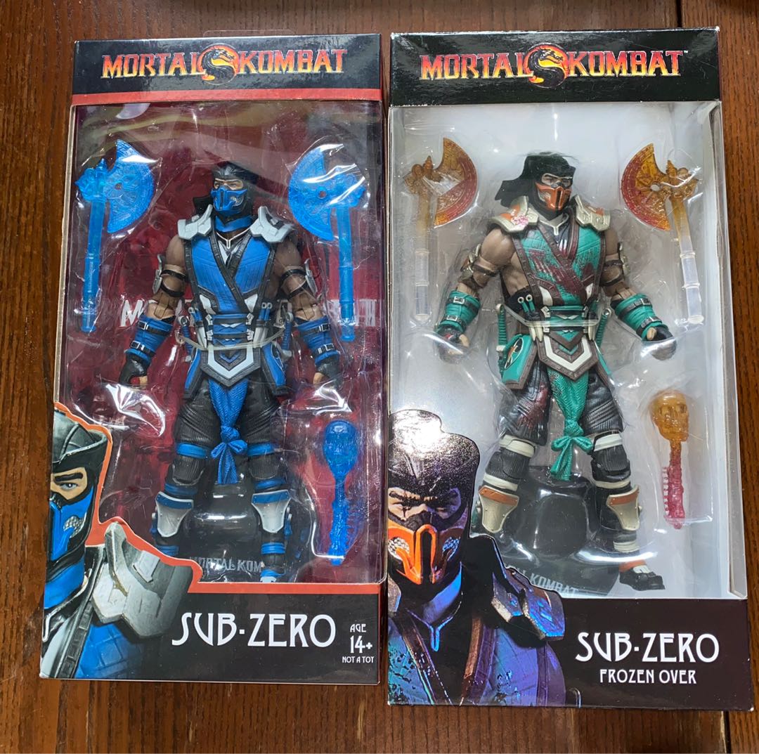 Mortal Kombat Sub-zero & sub zero frozen over, Hobbies & Toys, Toys ...