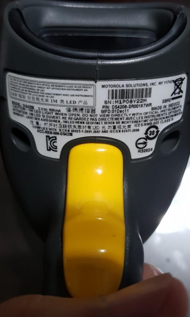 Motorola Symbol 1D 2D Wired Barcode Scanner, Computers & Tech, Printers ...