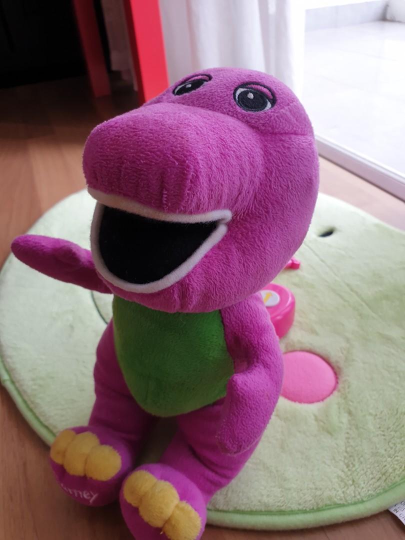 Musical Barney Soft Toy, Hobbies & Toys, Toys & Games on Carousell