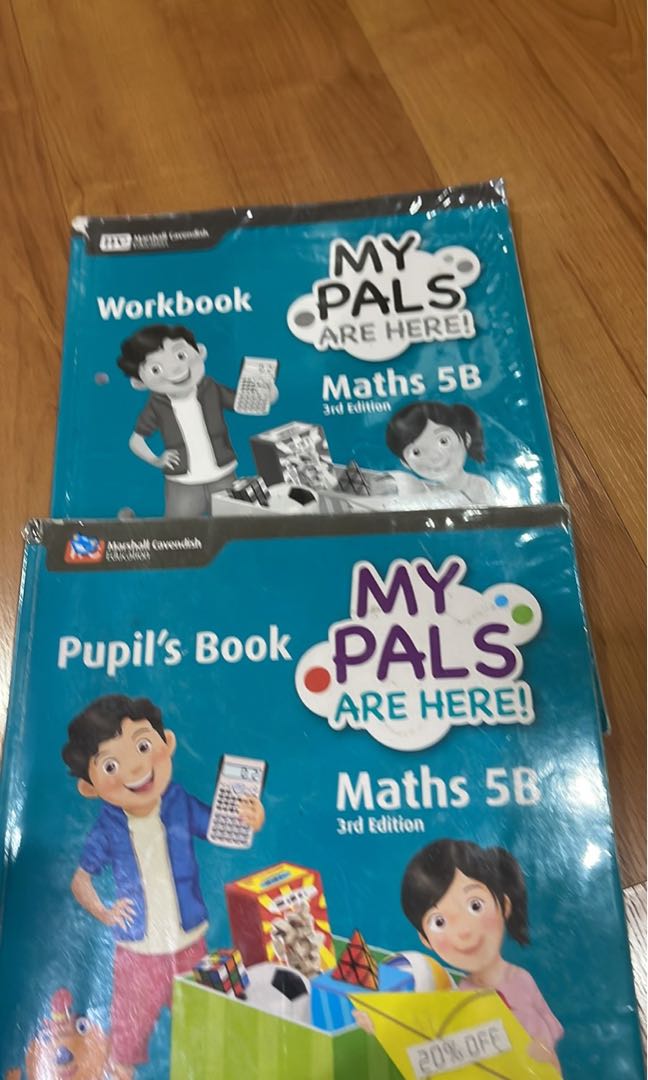 MY PALS ARE HERE MATH 5B Pupils & 5B Textbook, Hobbies & Toys, Books ...