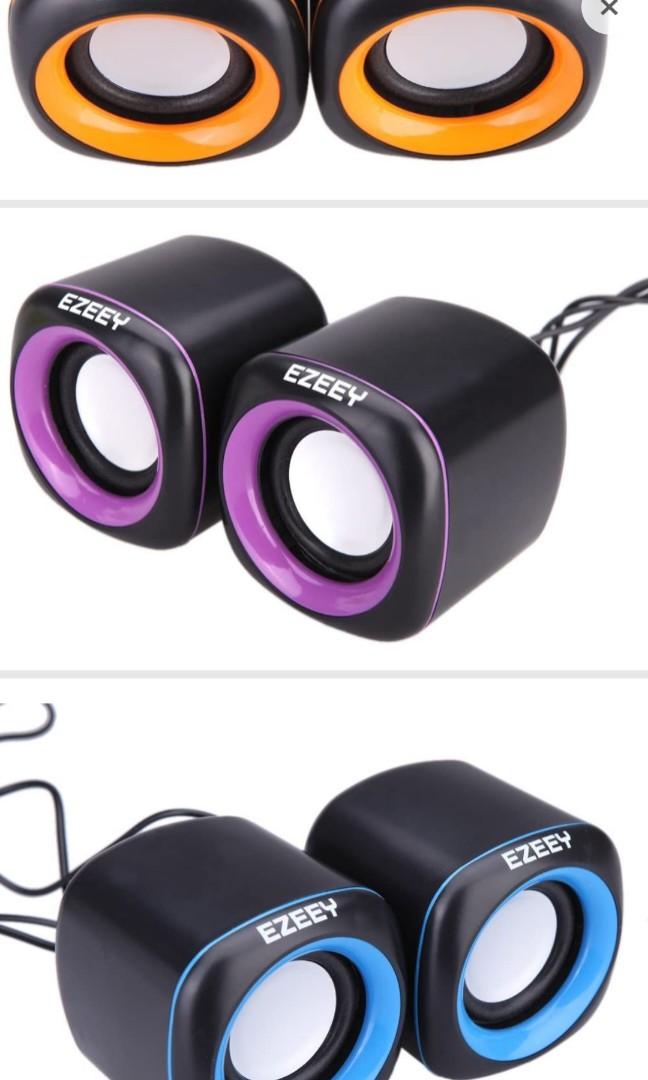 NEW A1 EZEEY Portable Mini USB 3.5mm Powered Speaker Subwoofer for ...