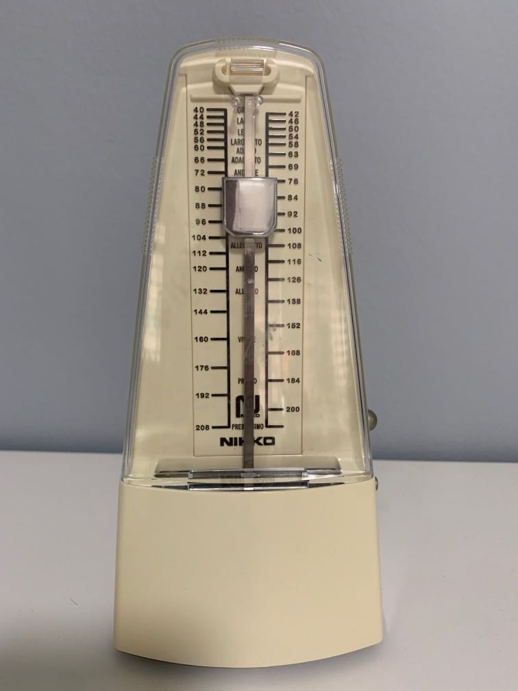 Nikko Metronome white, Hobbies & Toys, Music & Media, Music Accessories ...
