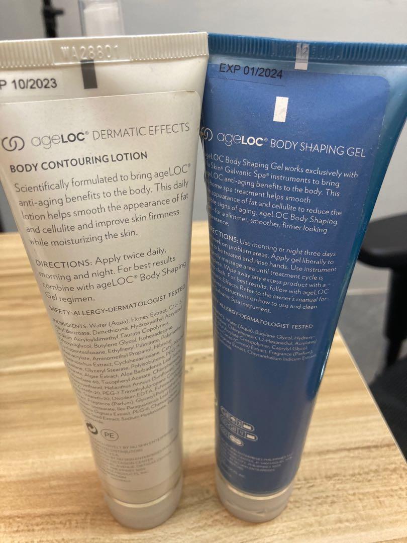 Nu Skin Ageloc body gels, Beauty & Personal Care, Bath & Body, Body Care on Carousell