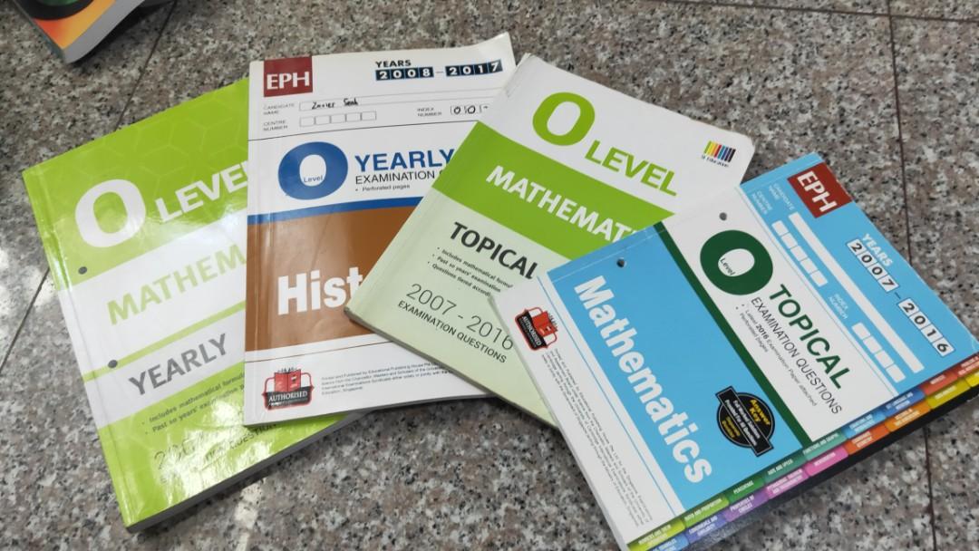 x4 O levels maths assessment, Hobbies & Toys, Books & Magazines ...