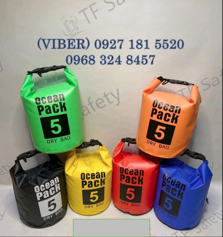 Ocean pack 5 liters dry bag, Sports Equipment, Sports & Games, Water ...