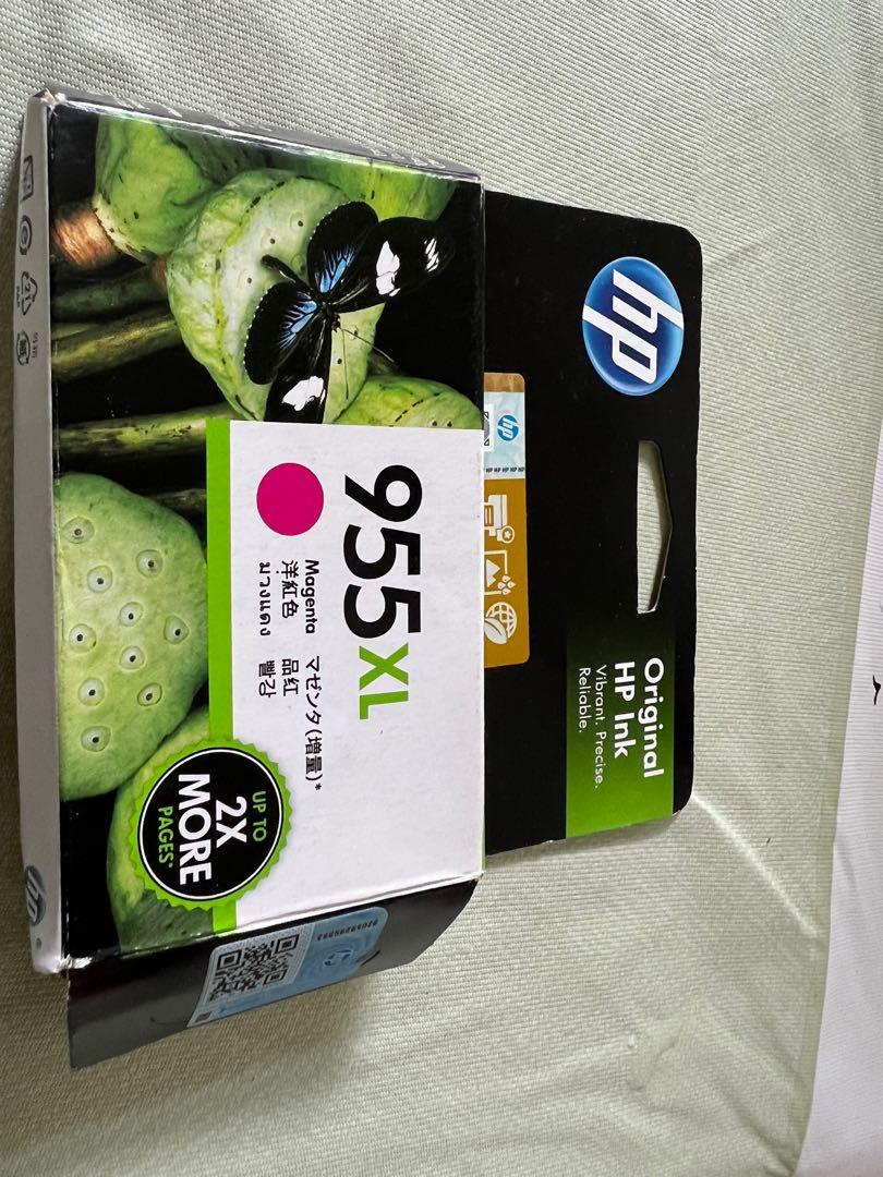 Original 5 HP 955XL and 1 HP 955 ink cartridges for sale. Selling as a ...