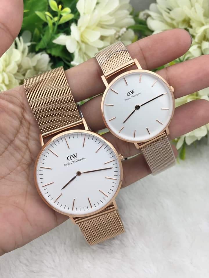 Original DW Couple watch, Women's Fashion, Watches & Accessories ...