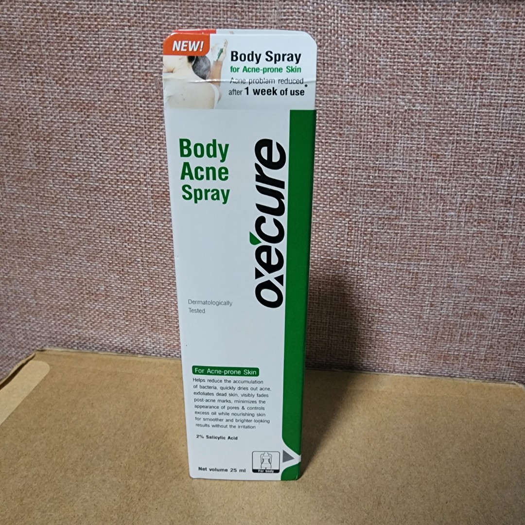 Oxecure Acne Body Spray, Beauty & Personal Care, Face, Face Care on ...