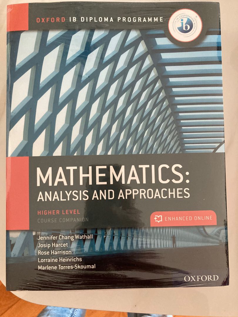 Oxford IB Diploma Programme: IB Mathematics: analysis and approaches ...