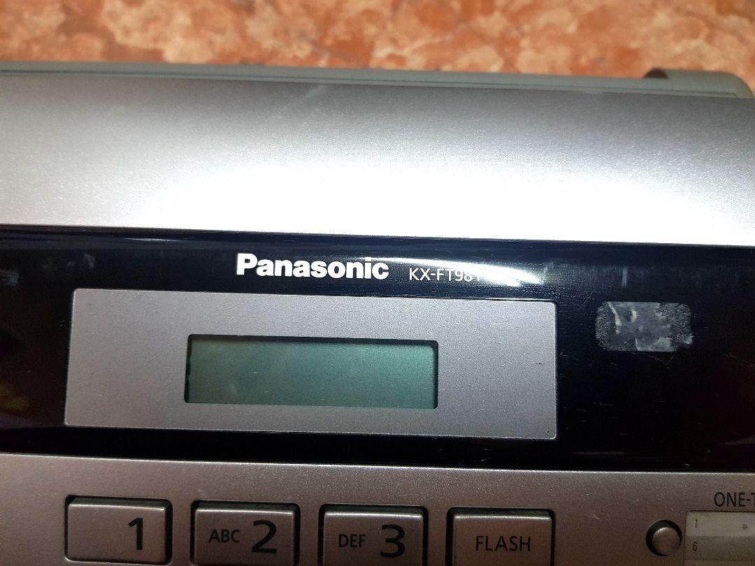 Panasonic 國際牌 感熱紙傳真機 KX-FT981(銀), 電視及其他電器 , 空氣清淨機及除濕機在旋轉拍賣