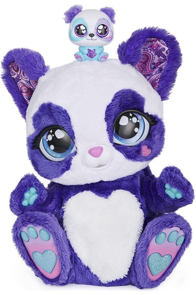 Peek-A-Roo, Interactive Panda-Roo Plush Toy with Mystery Baby and Over ...