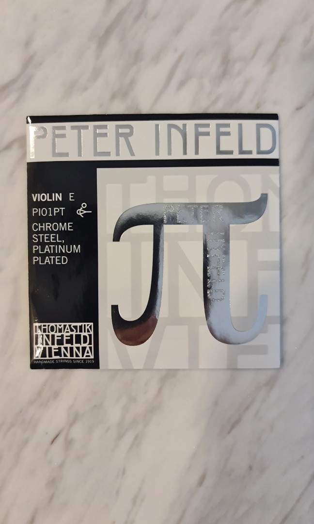 Peter Infeld Violin E Platinum Plated String, Hobbies & Toys, Music ...