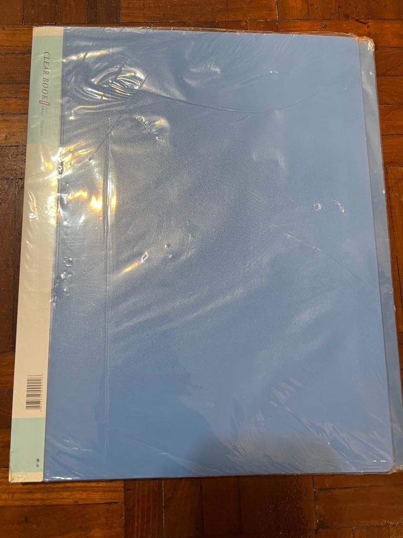 Pilot A4 size Clear Book (20 pockets), 興趣及遊戲, 手作＆自家設計, 文具 - Carousell