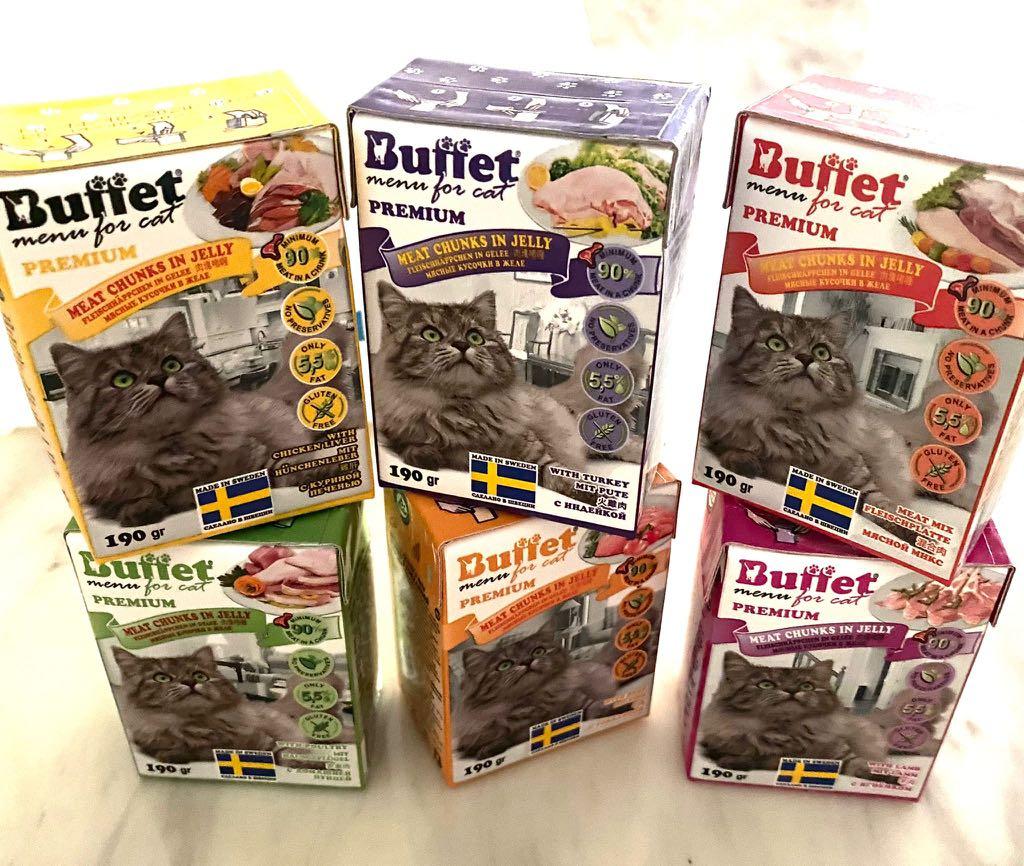 Premium Buffet Menu For Cats Wet Food, Pet Supplies, Pet Food on Carousell