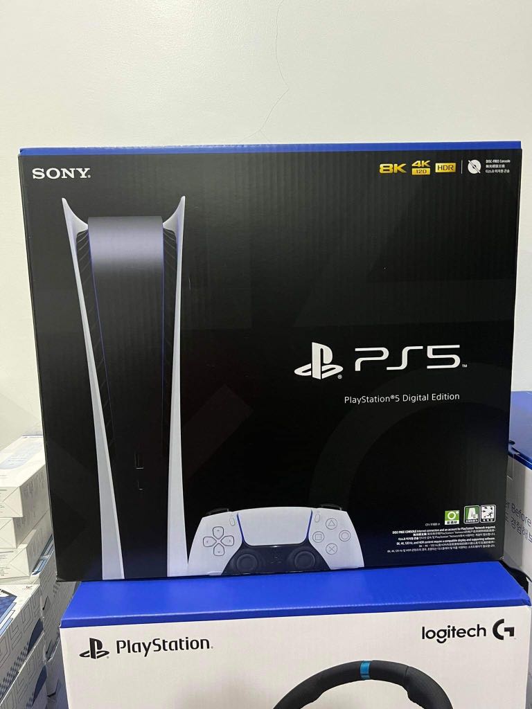 PS5 Digital Version, Video Gaming, Video Game Consoles, PlayStation on ...