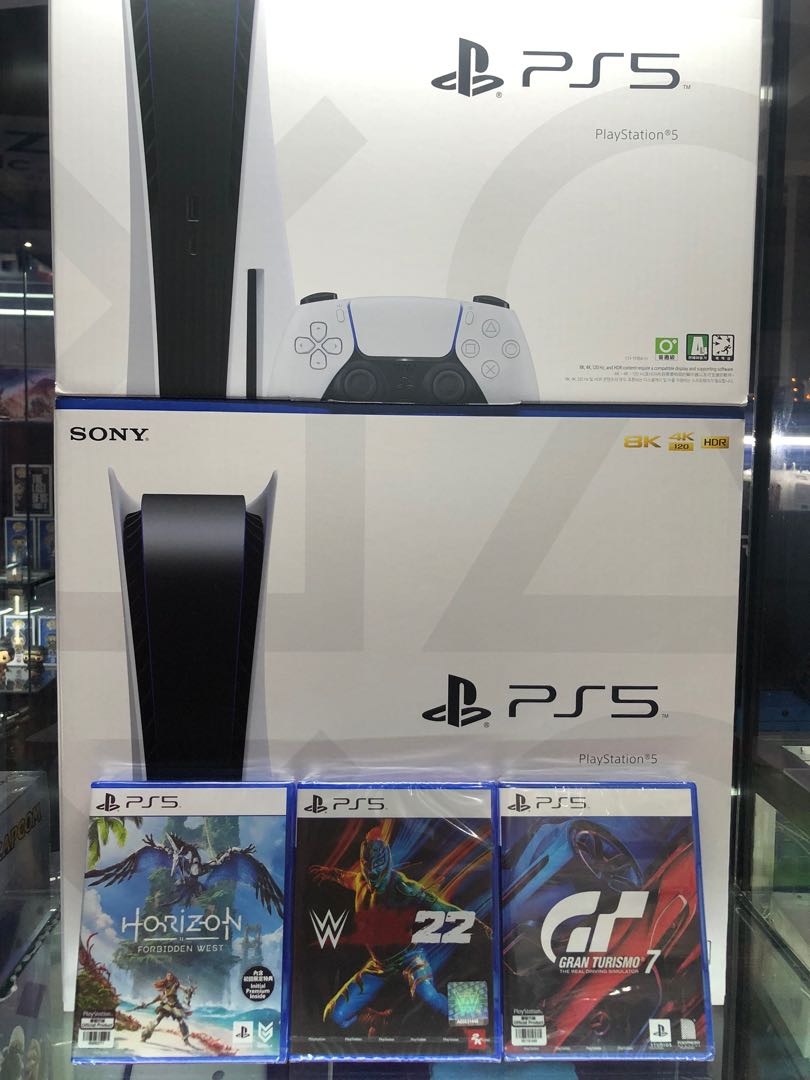 PS5 Disc Version, Video Gaming, Video Game Consoles, PlayStation on ...