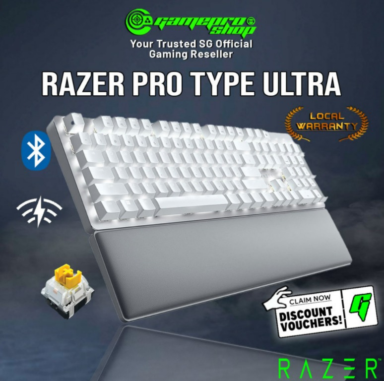 Razer pro type ultra - wireless mechanical keyboard, Computers & Tech ...