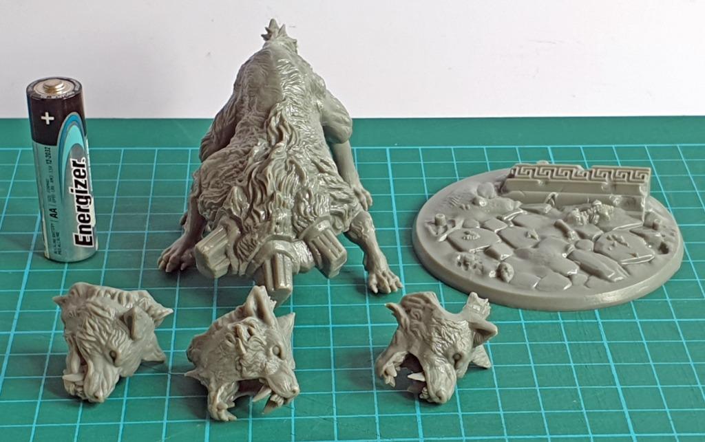 Reaper Bones 5 Greek Odyssey Cerberus Miniature for Dungeon & Dragons ...