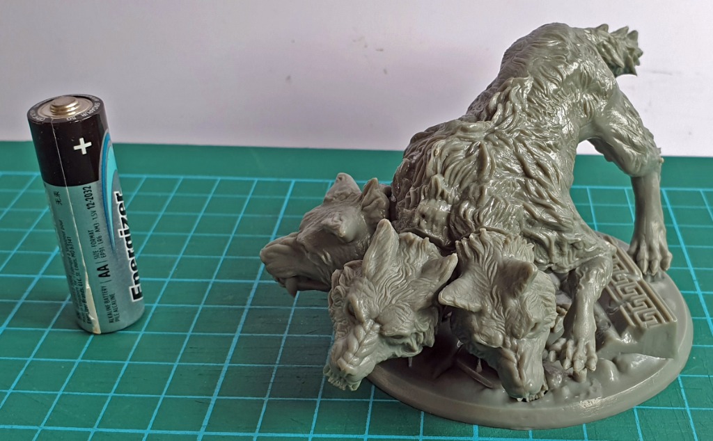 Reaper Bones 5 Greek Odyssey Cerberus Miniature for Dungeon & Dragons ...