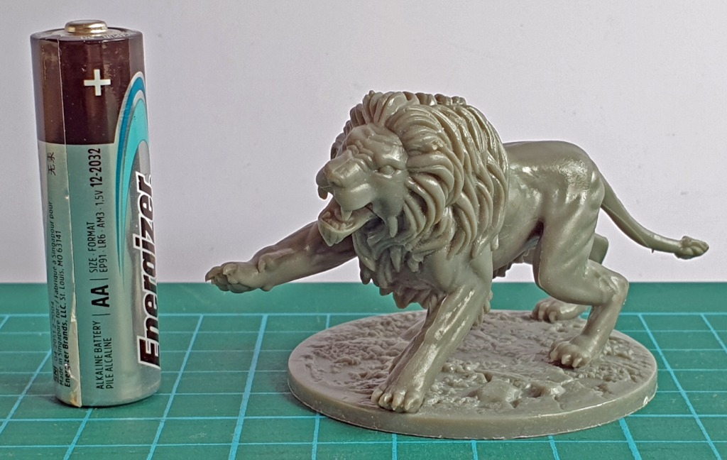 Reaper Bones 5 Greek Odyssey Nemean Lion Miniature for Dungeon ...