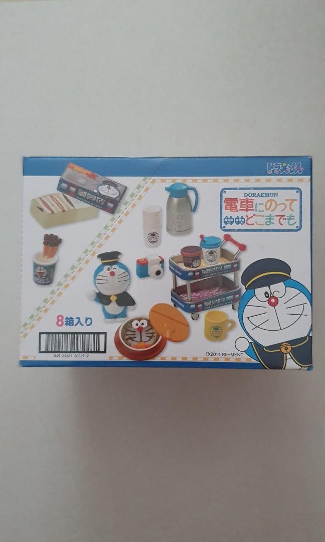 Re-ment Doraemon everywhere on the train, Hobbies & Toys, Toys & Games ...