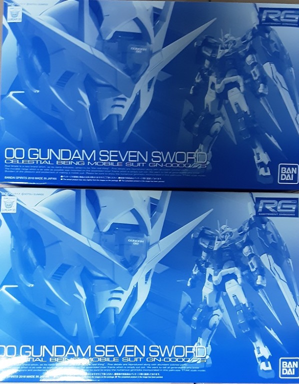 RG 1/144 OO GUNDAM SEVEN SWORD 00 gundam 外傳系列 七劍, 興趣及遊戲, 玩具 & 遊戲類 ...