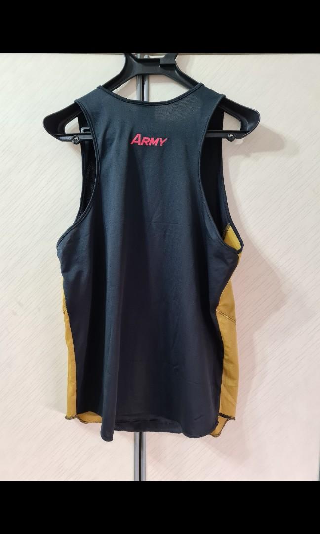 SAF Combat Engineers PT Singlet, Men's Fashion, Activewear on Carousell