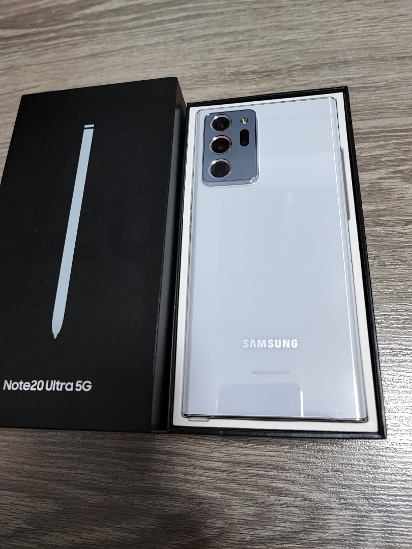 Samsung Note 20 ultra white 256gb (used), Mobile Phones & Gadgets ...