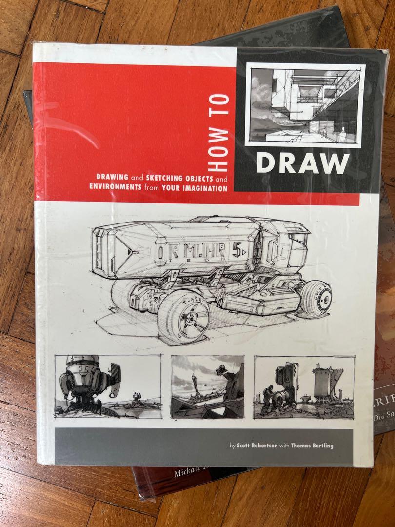 Scott Robertson How to Draw, Hobbies & Toys, Stationery & Craft, Art ...