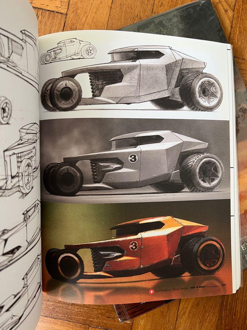 Scott Robertson How to Draw, Hobbies & Toys, Stationery & Craft, Art ...