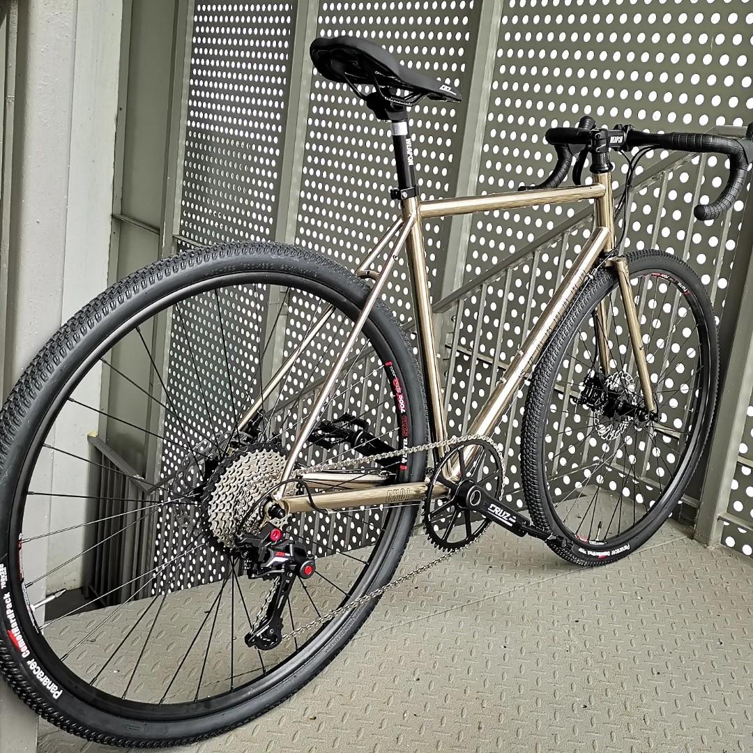 SEABOARD CX01 gravel bike / travel bike / hybrid bike / road bike - frameset ($550) / complete ...