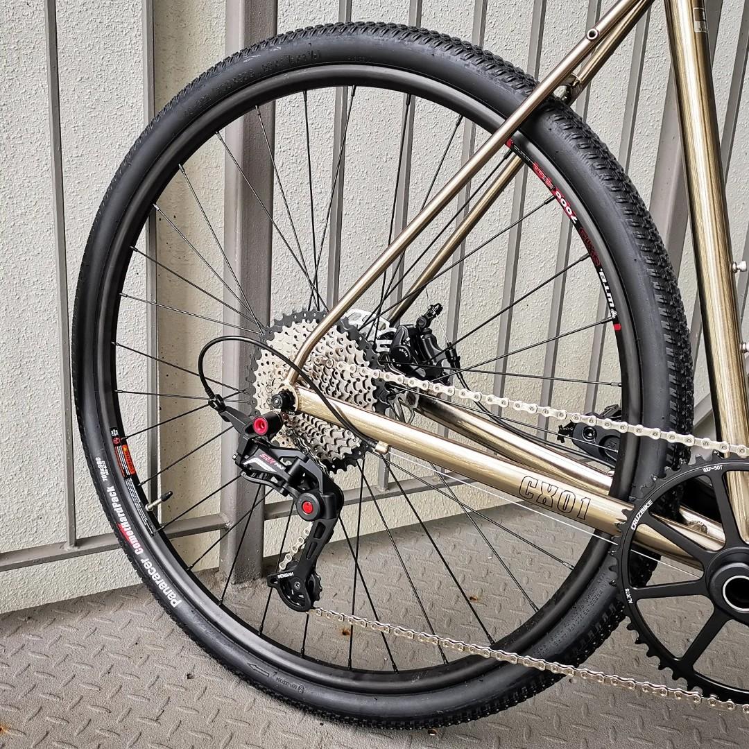 SEABOARD CX01 gravel bike / travel bike / hybrid bike / road bike - frameset ($550) / complete ...