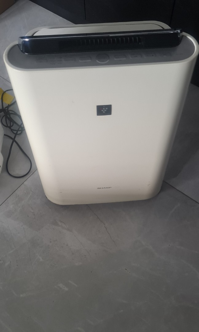 Sharp KC-60E-W Air purifier and dehumidifier, TV & Home Appliances, Air ...