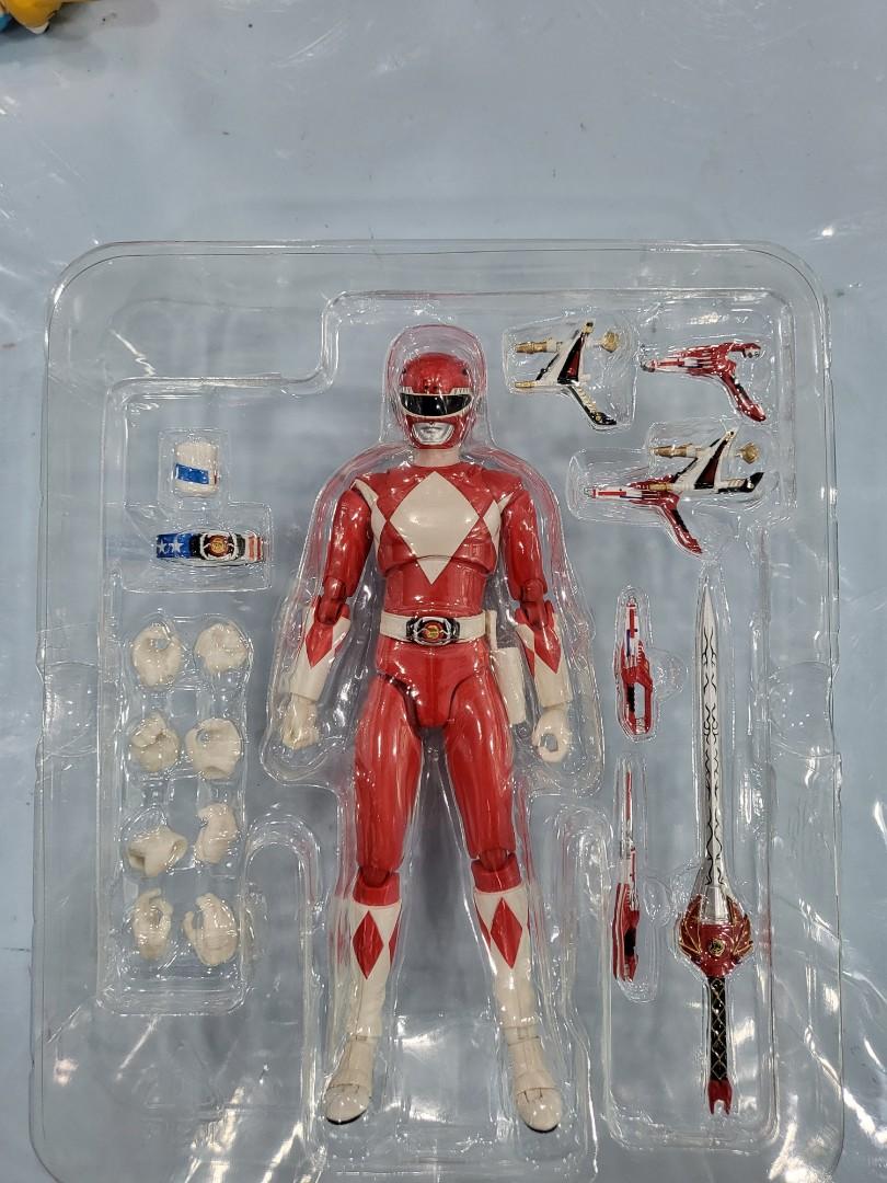 shf tamashii nation red ranger, green ranger, white ranger, Hobbies ...