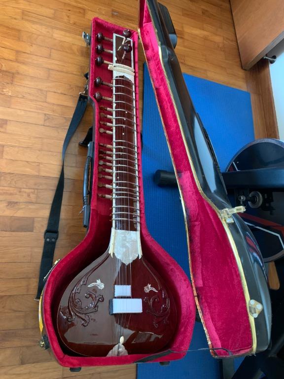 Sitar - only used once, Hobbies & Toys, Music & Media, Musical ...