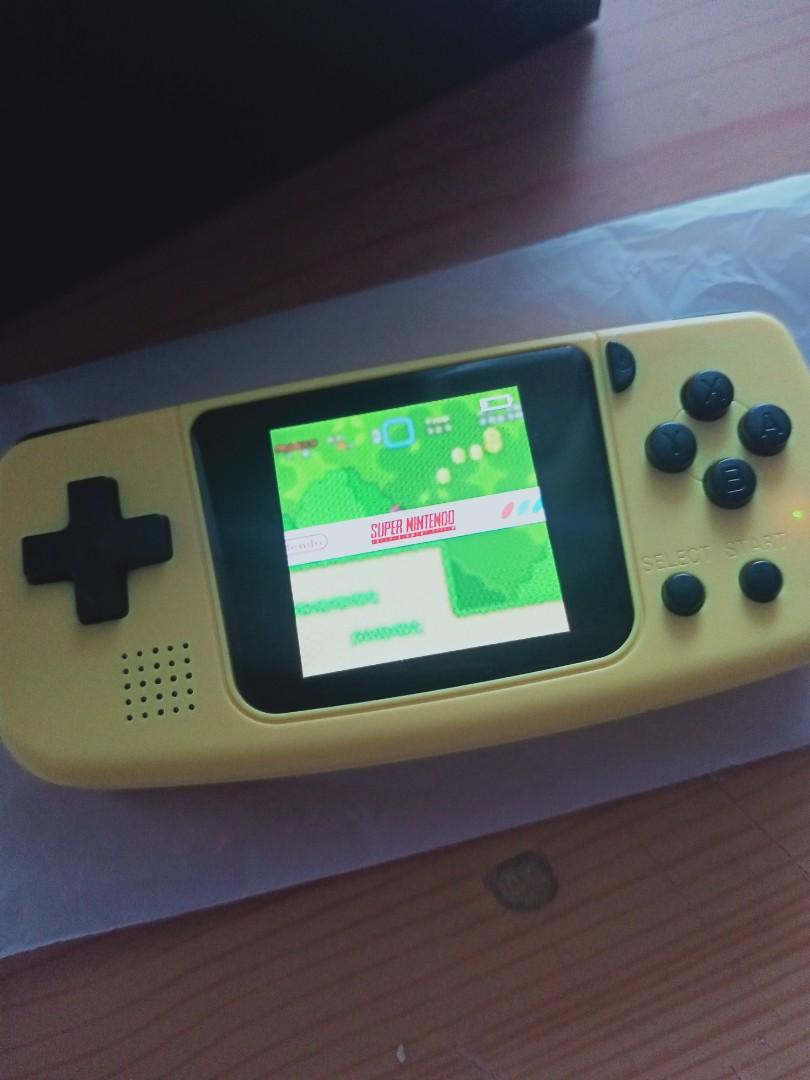 Smallest Retro Game Console by Powkiddy 32GB, Video Gaming, Video Game ...