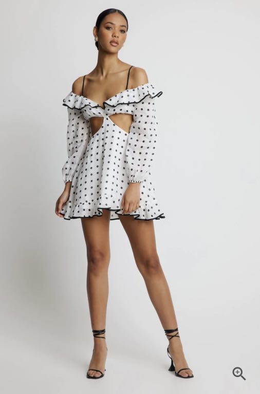 Sofia The Label Maya Cut Out Mini Dress Womens Fashion Dresses