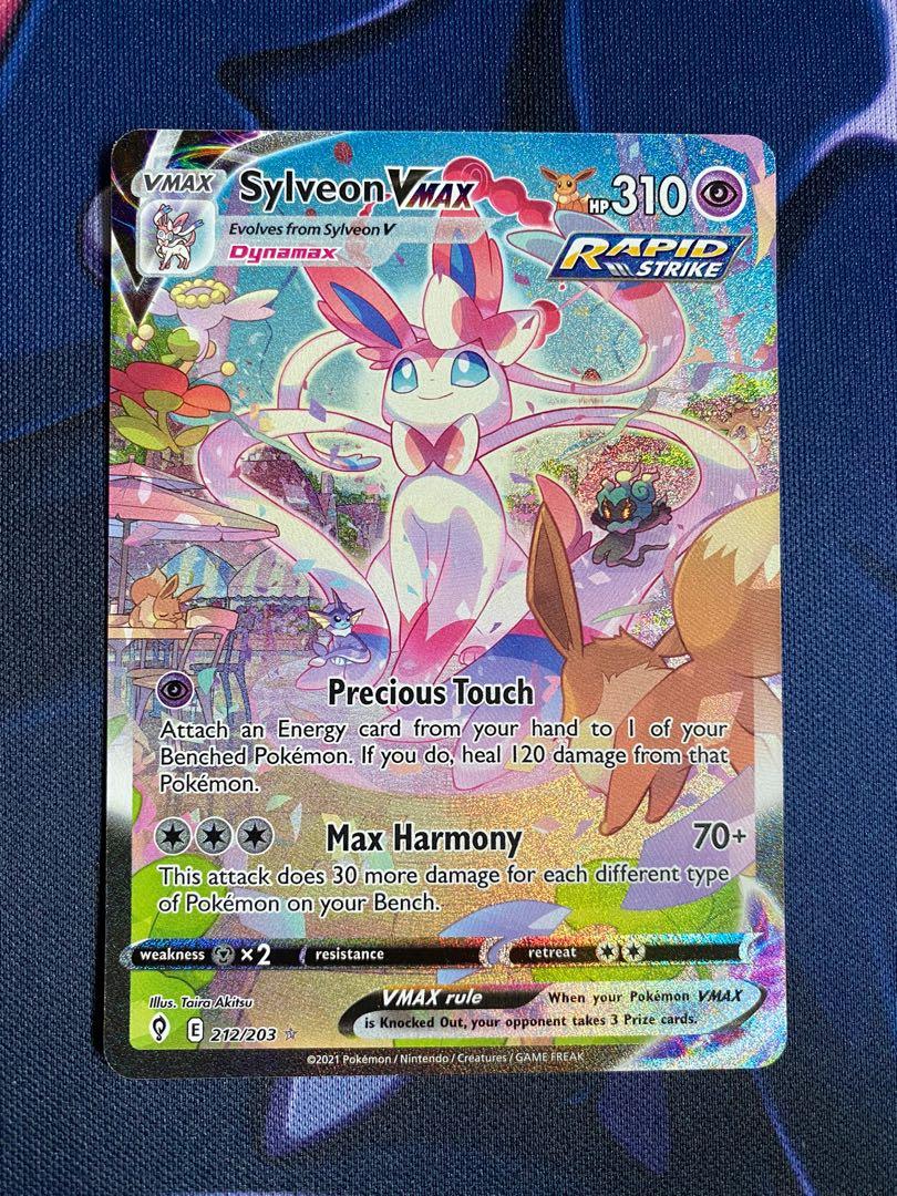 Sylveon VMAX Alternate Art, Hobbies & Toys, Toys & Games on Carousell