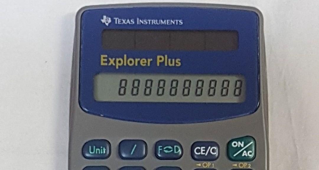 Texas Instruments Explorer Plus Solar Power Calculator, Hobbies & Toys ...